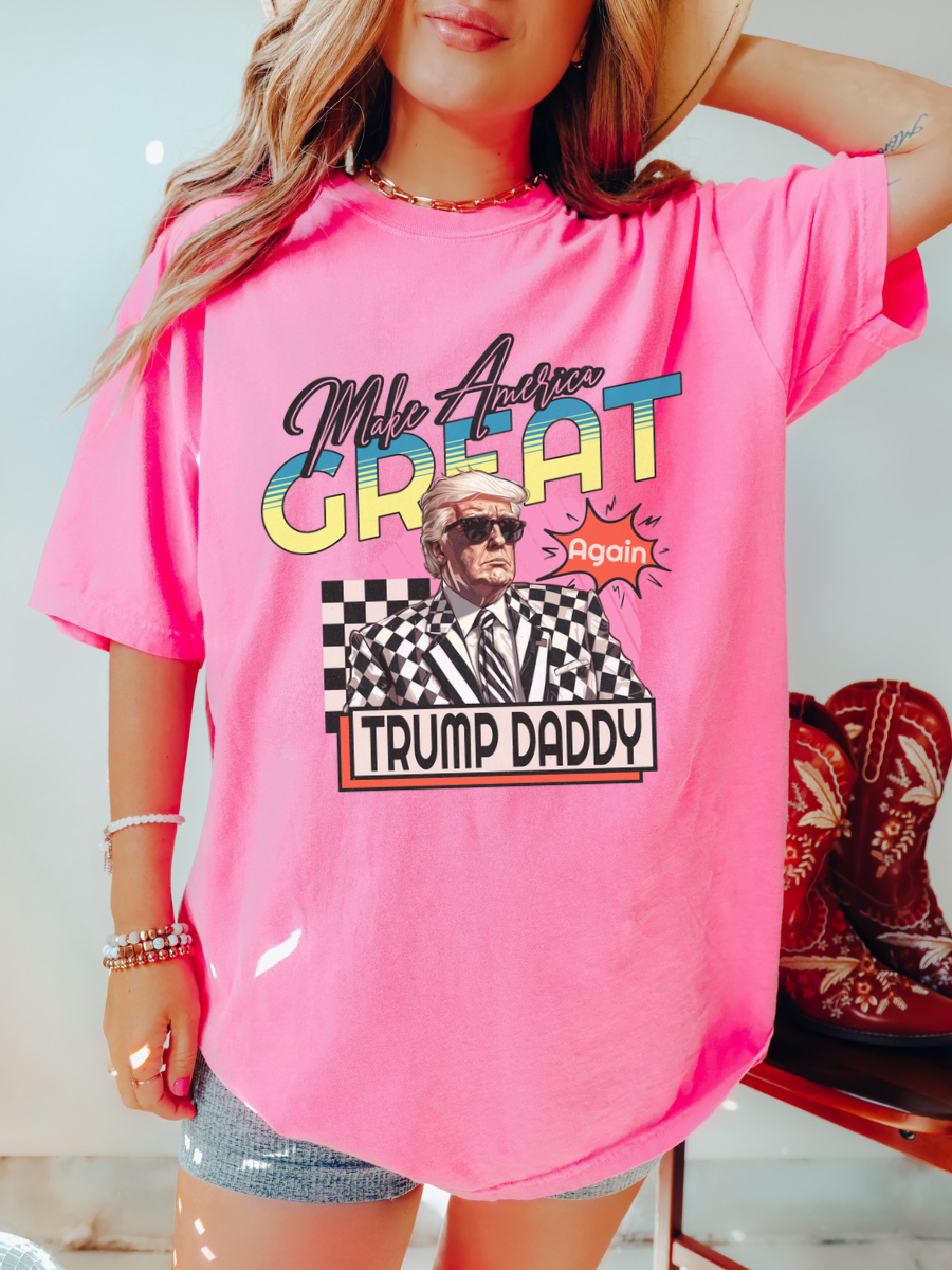 TRUMP DADDY MAGA TEE – Little Hunters Wife