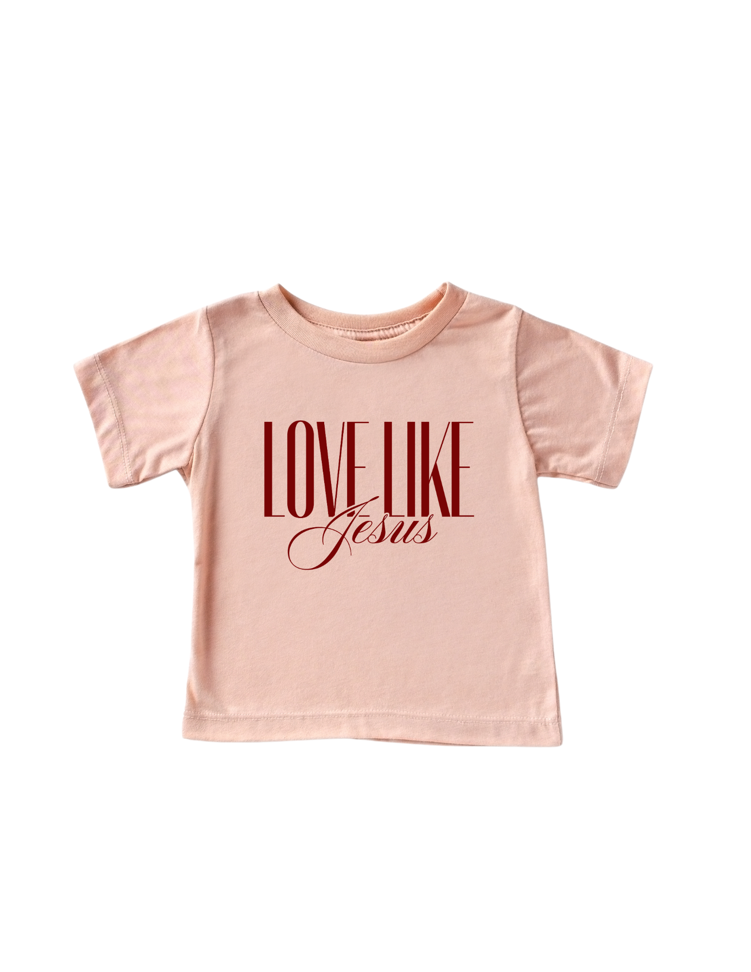 LOVE LIKE JESUS *NEW* - KIDS TEE – Little Hunters Wife