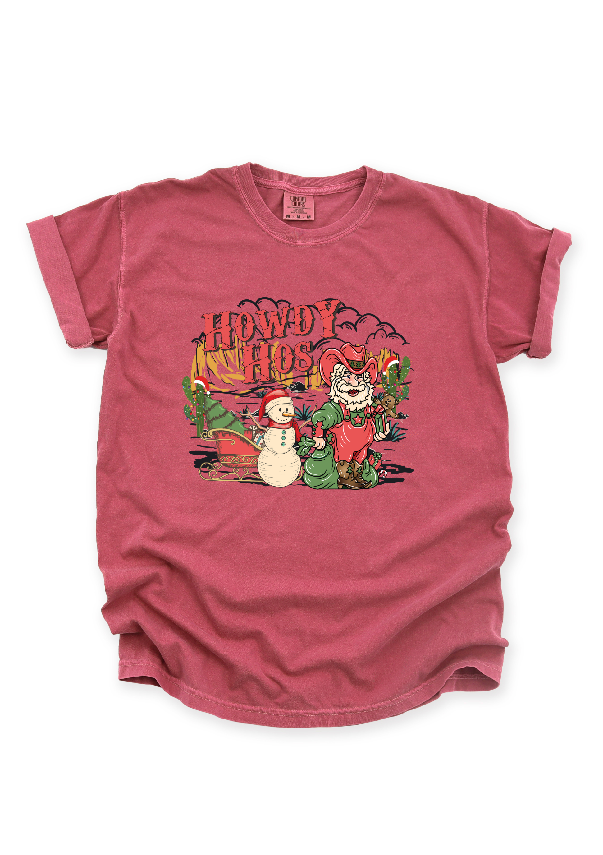 SANTA HOWDY HOS - ADULT TEE – Little Hunters Wife